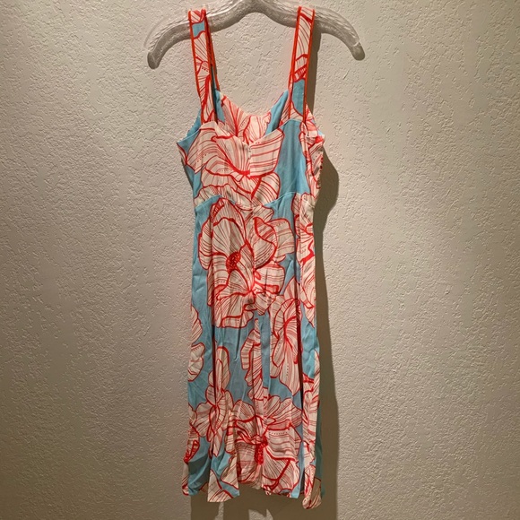 FARM Rio | Dresses | Farm Rio Anthropologie Graphic Floral Print Dress ...